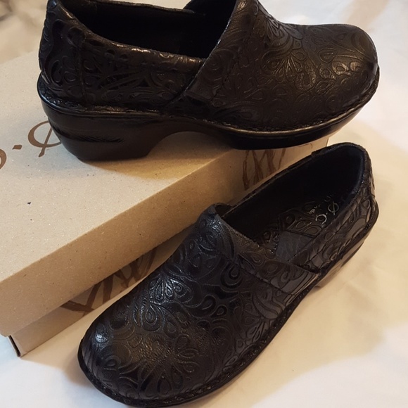 boc | Shoes | Boc Born Concept Black Leather Clogs Peggy Style | Poshmark